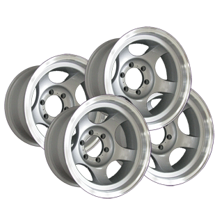 4WDbits Alloy Rims 16 x 10 PCD 6/139.7 Offset -50 - Set of 4