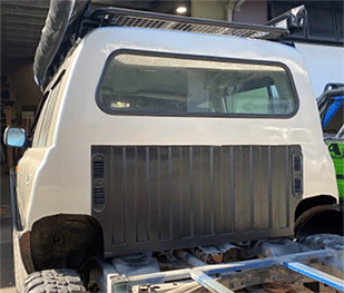 4WDbits CAM Fabrications Rear Window Kit