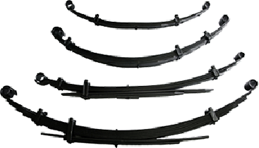 4WDbits Hilux 4WD To LN106 No Lift Heavy Duty Rear Springs - 1 Pair