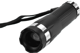 4WDbits LED Torch With Adjustable Beam