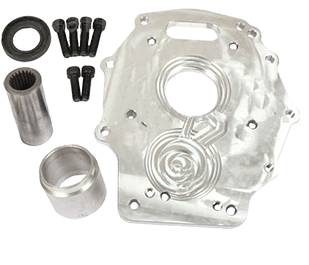 4WDbits R150F / R151F Gearbox to Gear Driven Transfer Case Adapter Kit