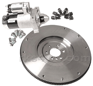 4WDbits LS Series V8 153 Tooth Flywheel And Starter Motor Kit