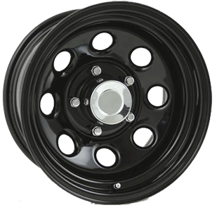4WDbits Pro Comp Rim 15 x 8 PCD 5/114.3 Offset -25 Black