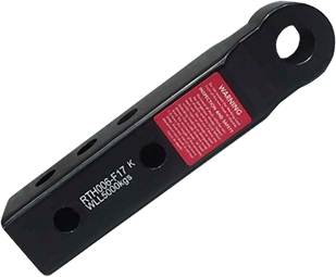 4WDbits Heavy Duty Extended Removable Tow Hitch - Excluding Shackle - Steel