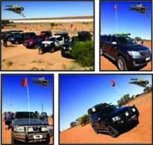 4WDbits Sand Safety Flag - 3m