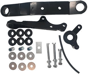 4WDbits Hilux 2005 On, FJ Cruiser, Prado 150 40mm Front Diff Drop Kit