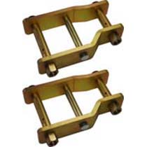 4WDbits BT50, Ranger PX/PY Rear 50mm Extended Shackles Anti Version - Pair