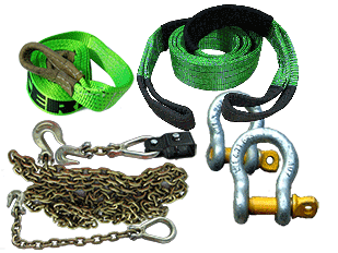 4WDbits High Lift 5 (or more) Meter Winch Kit with Accessories