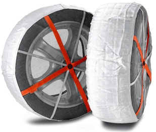 4WDbits Snow Sock - Winter Traction Aid - Approx 690mm to 760mm Diameter