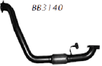 4WDbits Landcruiser 80 Turbo Diesel 3 inch Turbo Dump Pipe and Flex ...