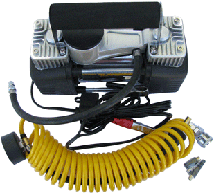 4WDbits Twin Piston Air Compressor 12 Volt