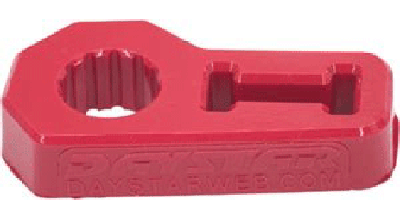 4WDbits Hi-Lift Jack Handle Isolator Red