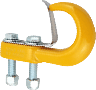 4WDbits 10000lb Tow Hook Yellow